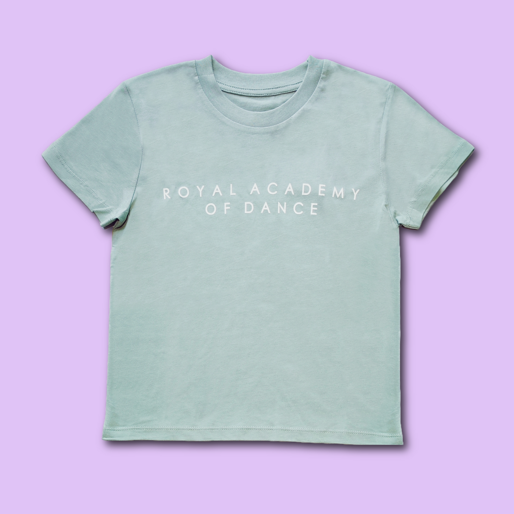 RAD Organic Kids T-Shirt Aloe Green – Royal Academy Of Dance Shop