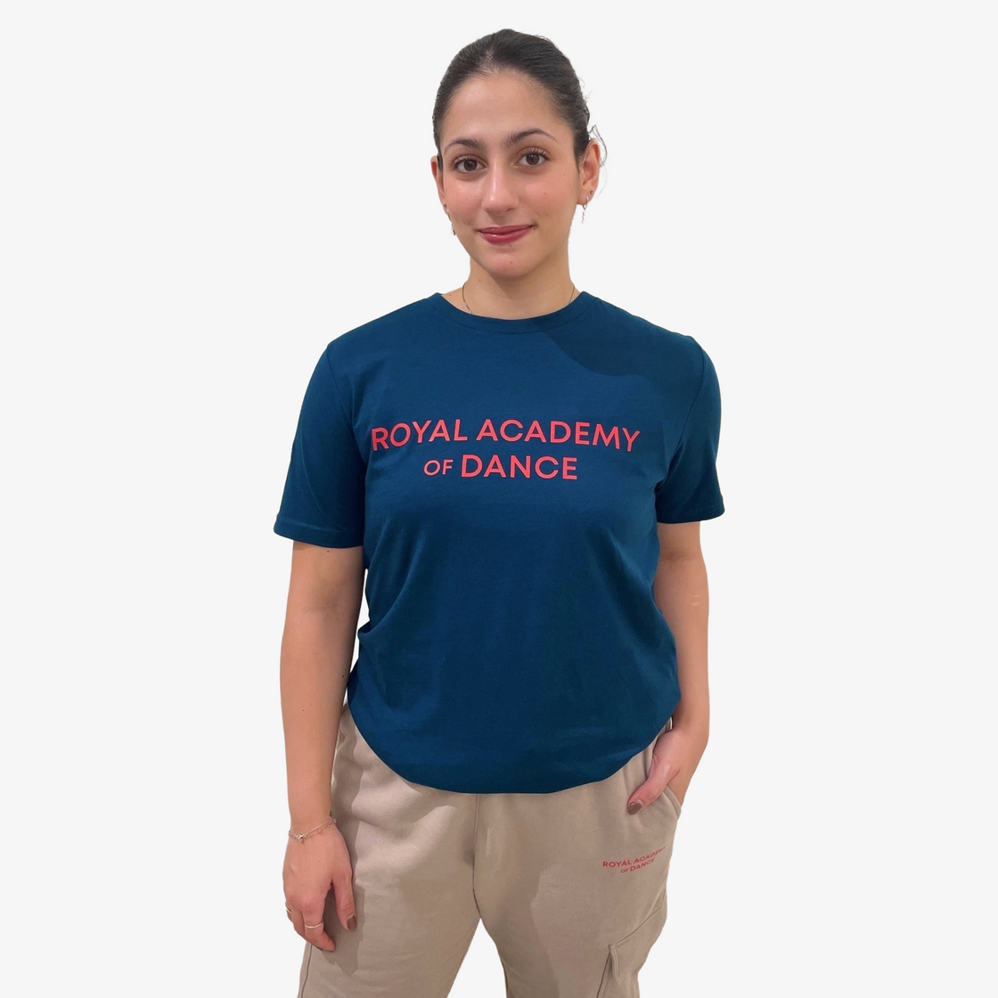 Logo T-shirt Ink Blue – Royal Academy Of Dance Shop